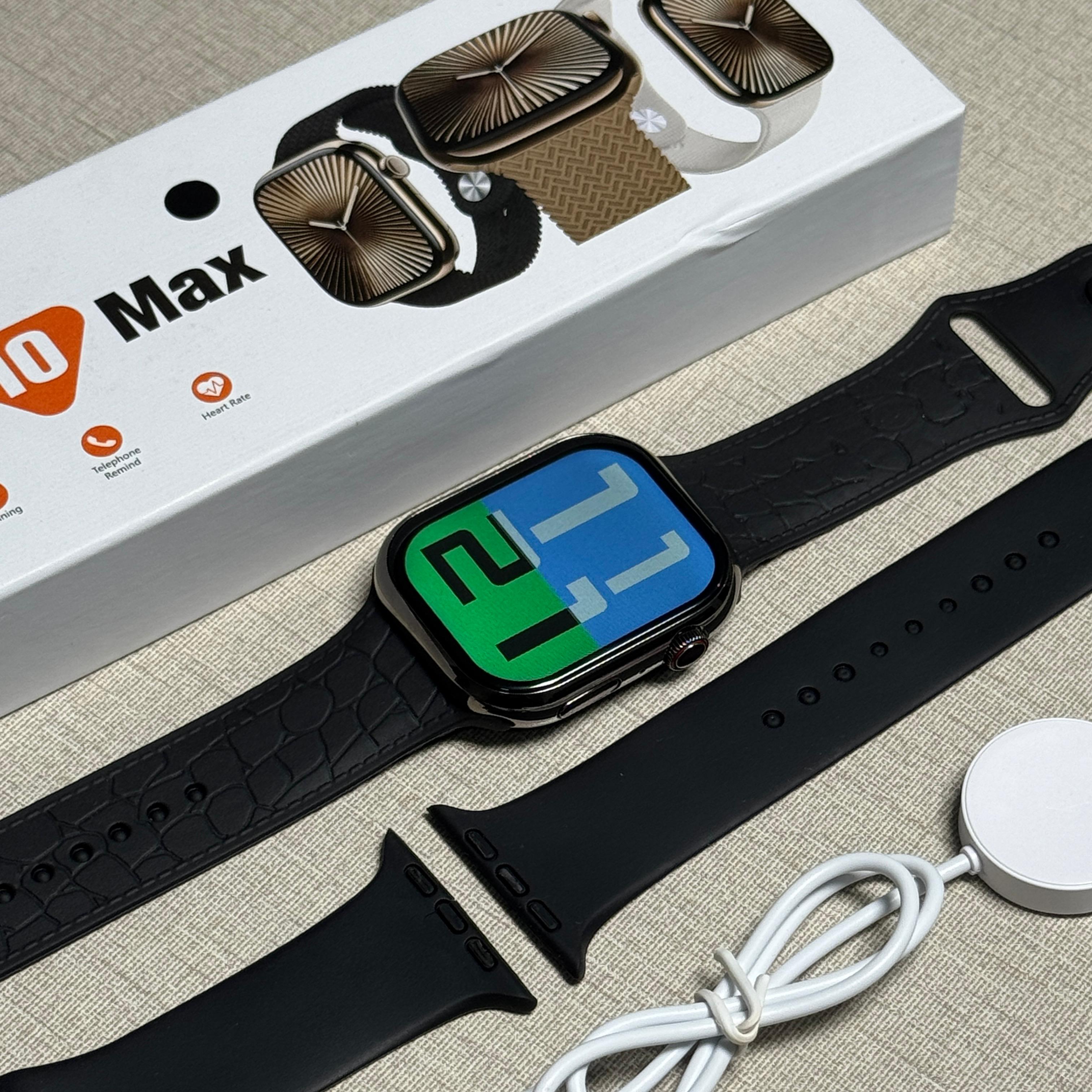 Watch 10 Max - Series 10 Latest Edition (Plus 2 Free Straps) – RedPear