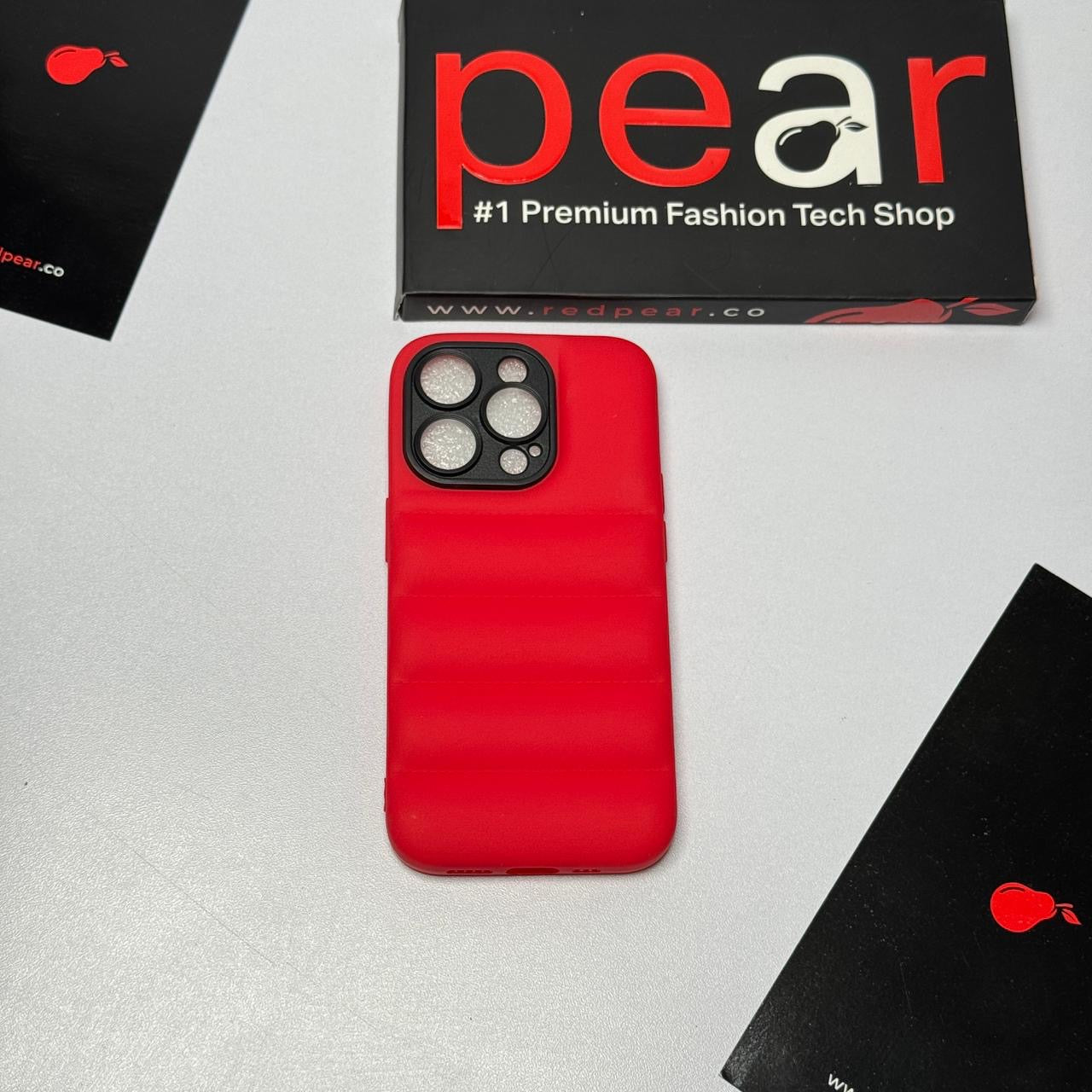 iPhone 14 Pro Red Puffer Case (RPS) – RedPear